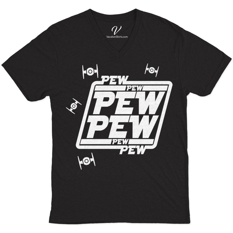 Star Wars Pew Pew Shirt Exclusive Trendy Star Wars Apparel
